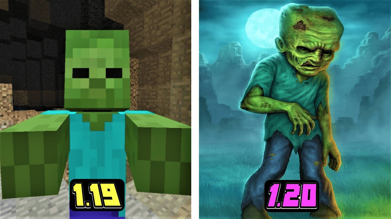 Minecraft 1.20 Sürümü Zombi Hakkında Bilinmeyen Gizemli Efsane Her Şey ...