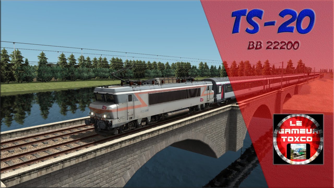 Train Simulator 20 / BB 22200 sur ma Ligne - YouTube