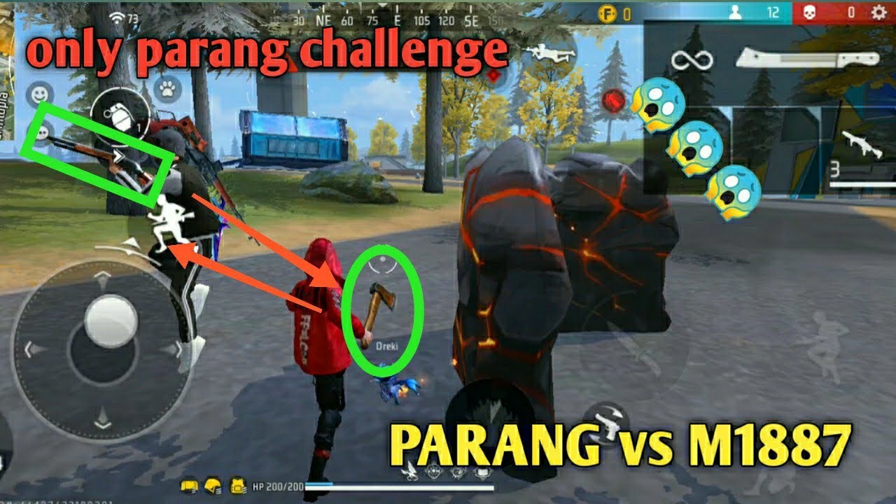 only parang challenge on free fire🔥 - YouTube