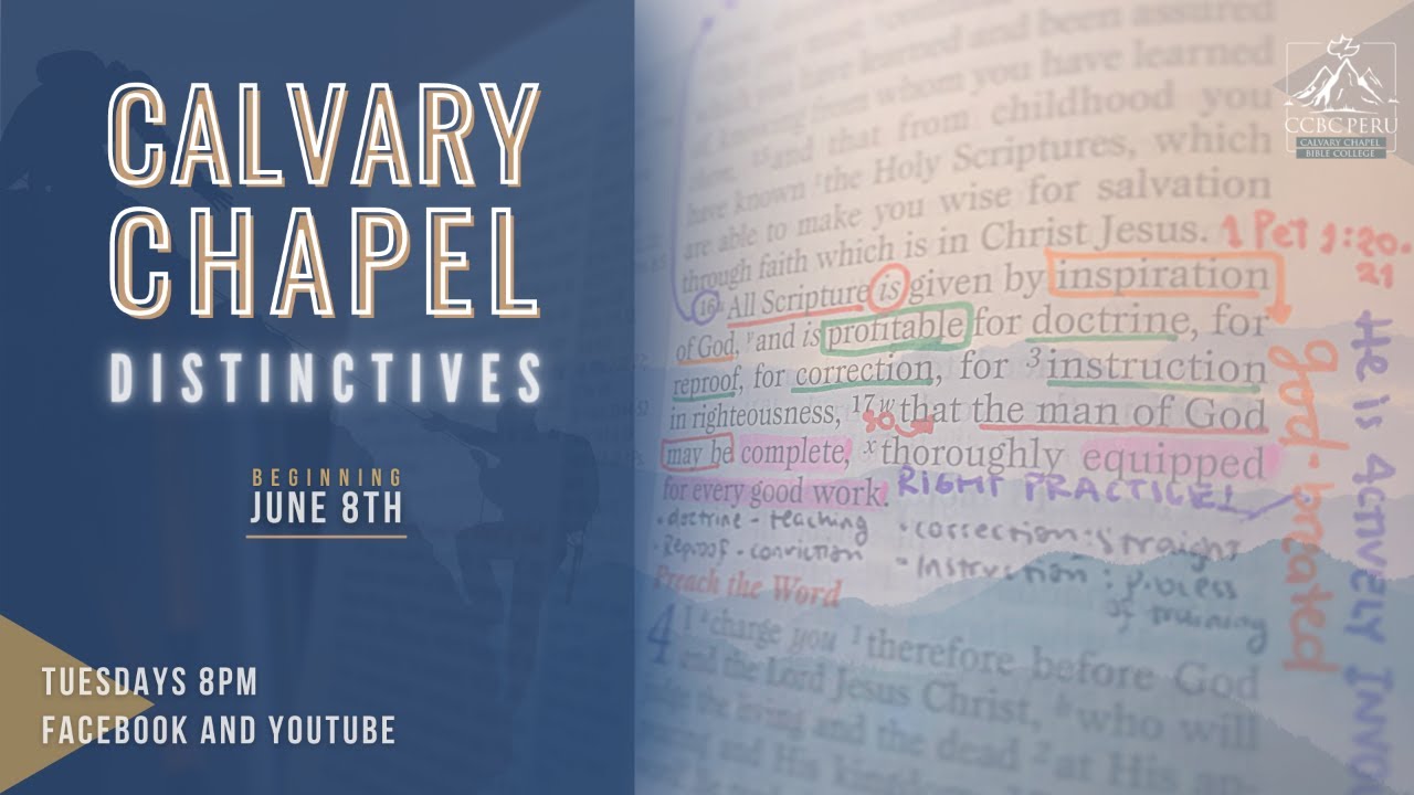 God's Model for the Church | Calvary Chapel Distinctives (Class #2 ...