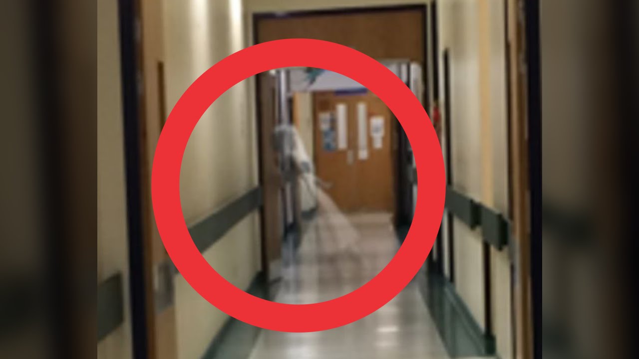 Ghost caught in Hospital 06/15 | Scary ghost - YouTube