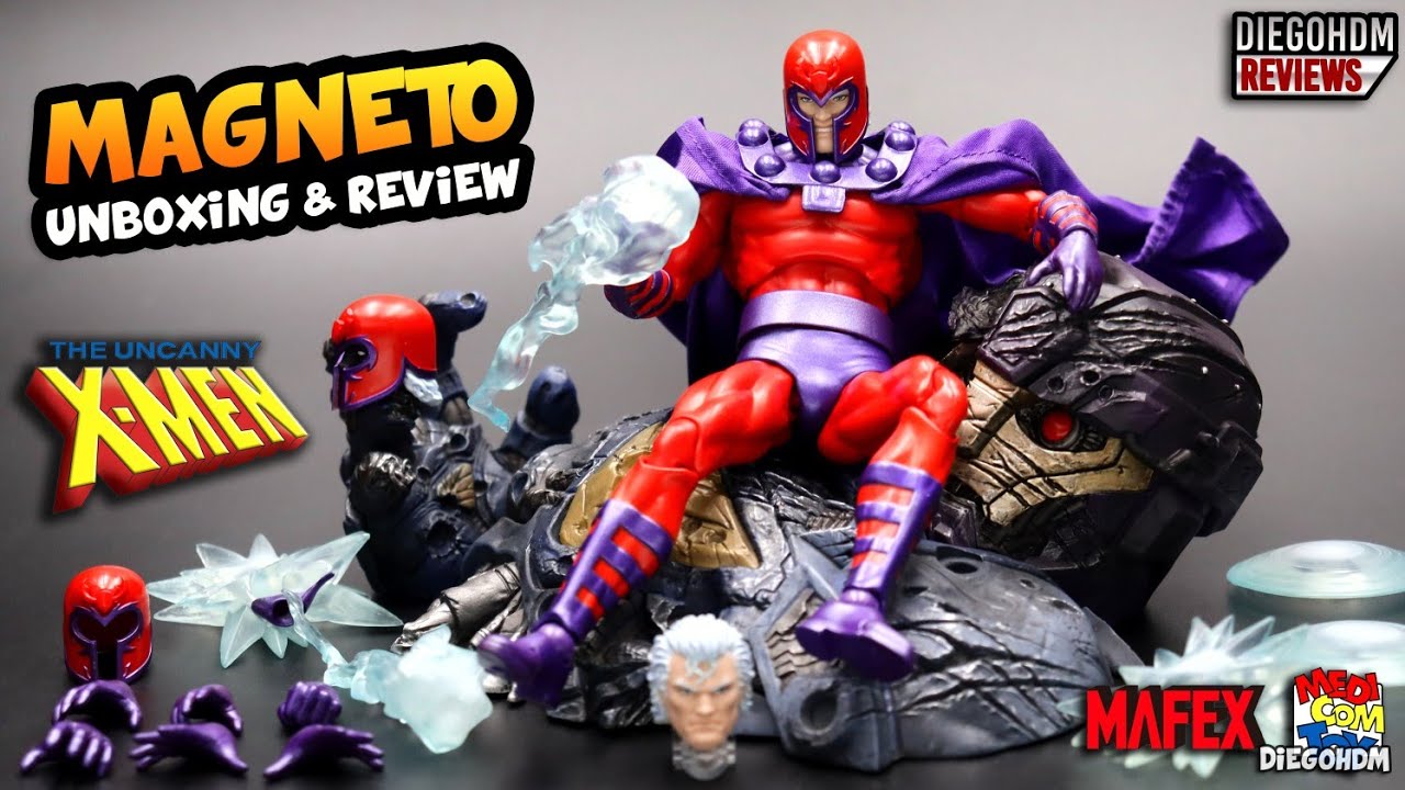MAGNETO Mafex X-Men Unboxing e Review BR / DiegoHDM - YouTube