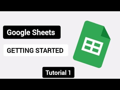 GOOGLE SHEETS | GETTING STARTED TUTORIAL 1 | @bethebestforever - YouTube