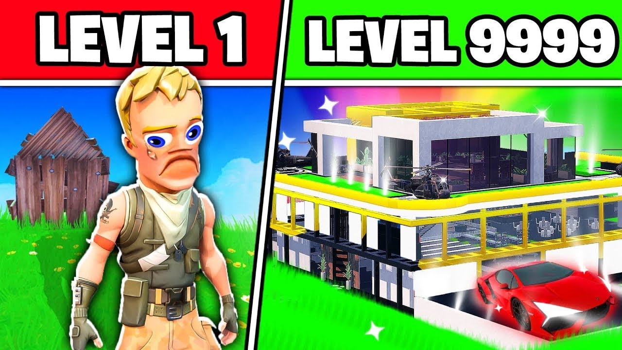 I Built A MEGA MANSION In FORTNITE! - YouTube
