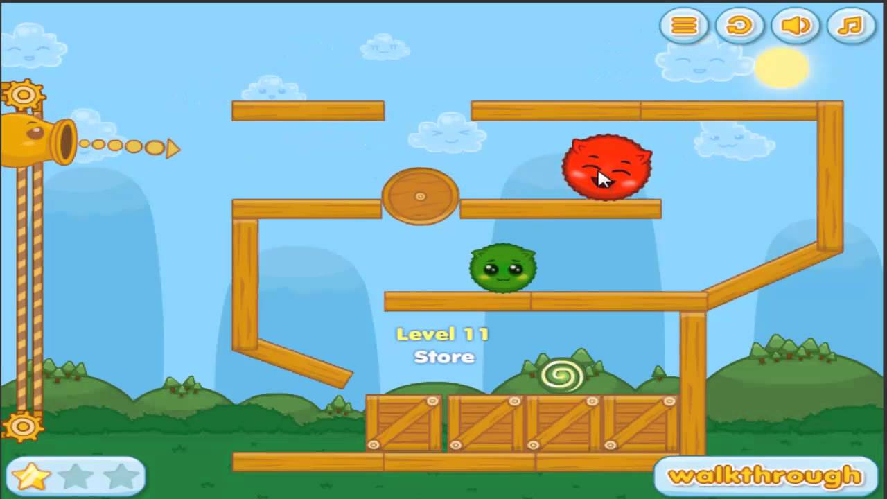 Red'n'Green 2 Walkthrough all Levels - YouTube