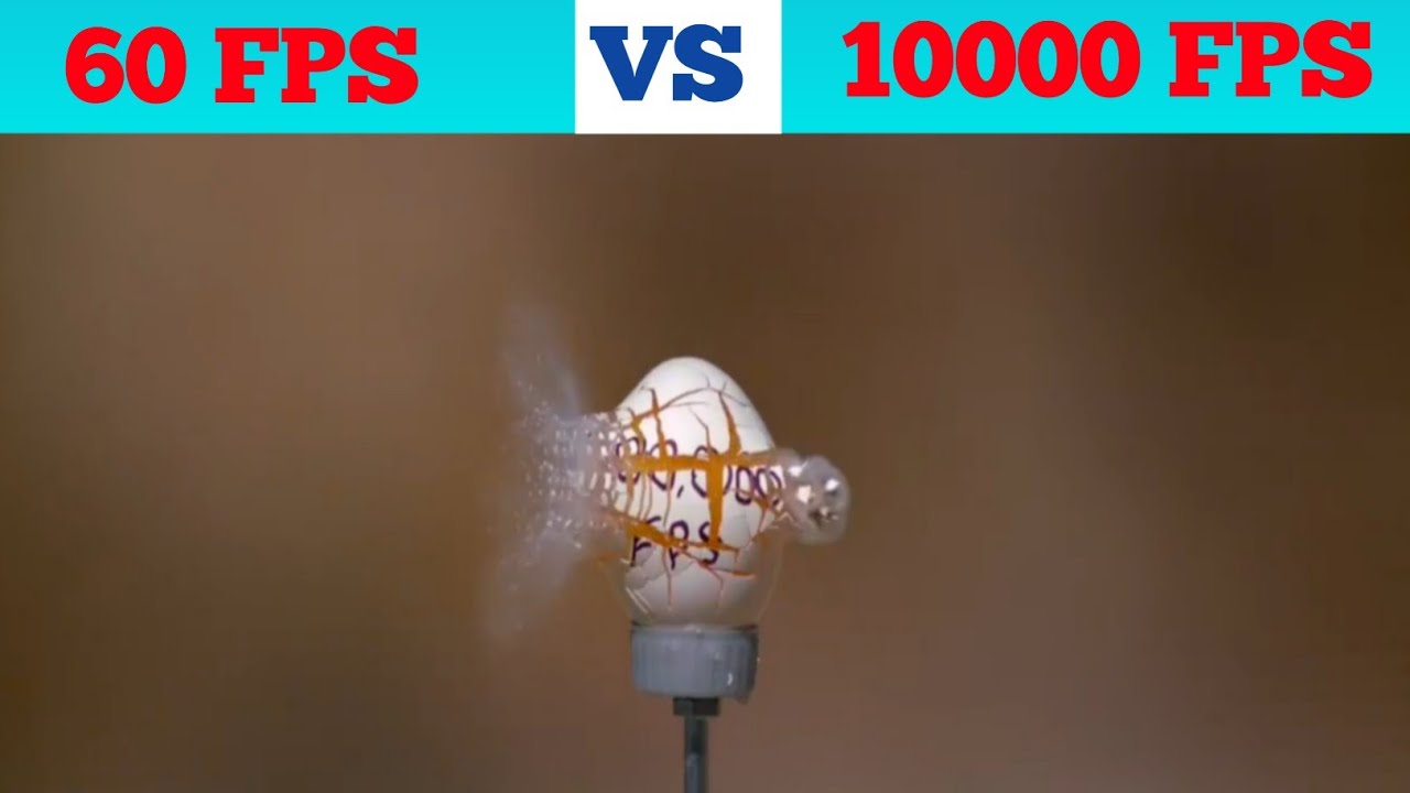 60 fps VS 10000 fps | Show motion| IA UNIQUE - YouTube