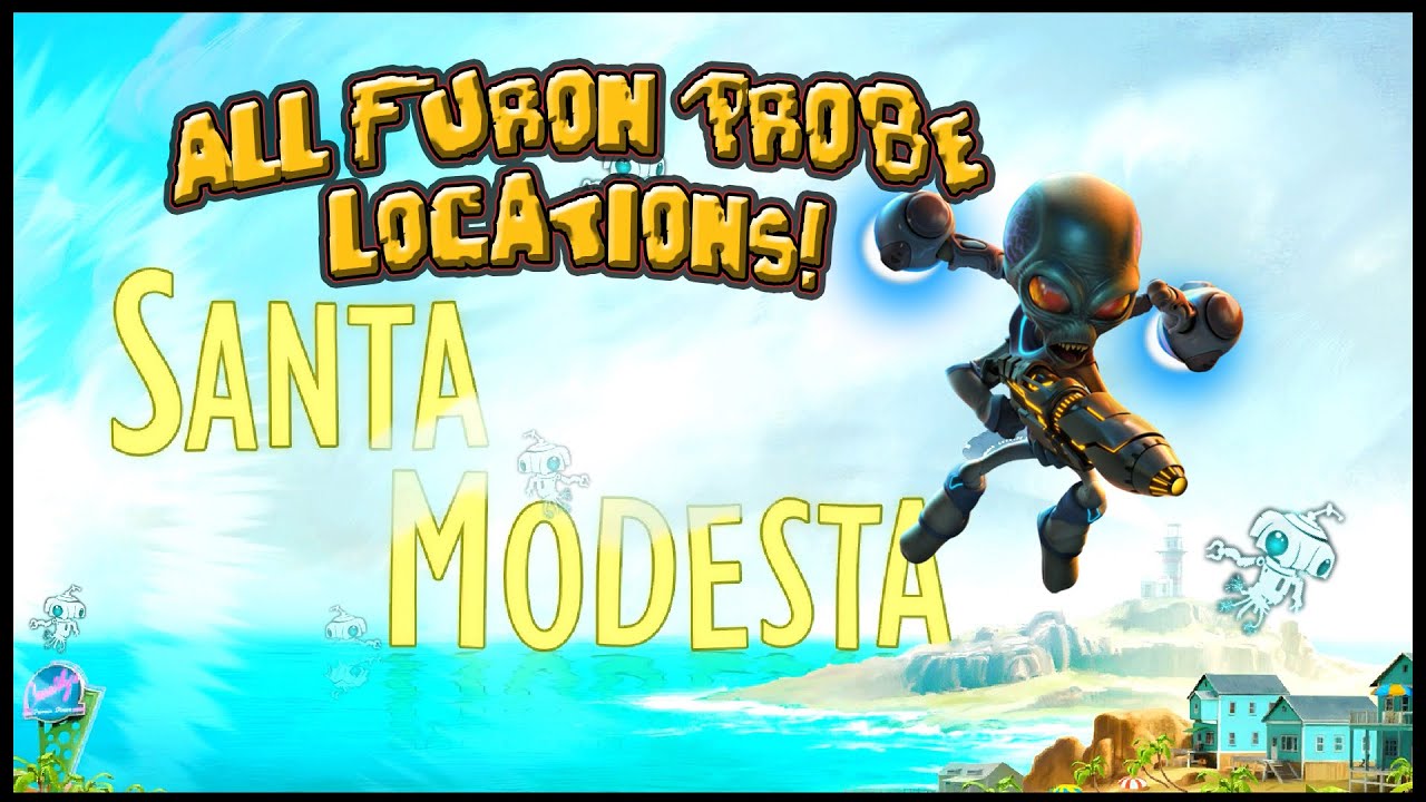 Destroy All Humans Probe Locations - Santa Modesta - YouTube