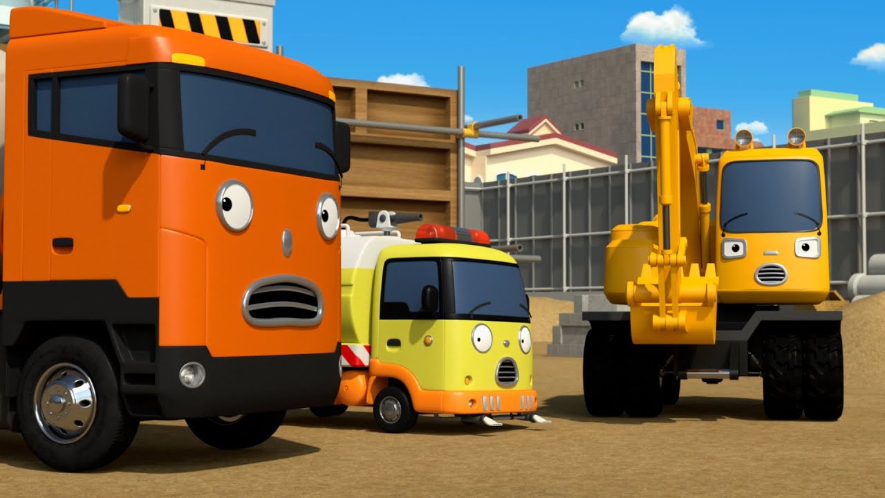 Strong Heavy Vehicles Episodes | Ruby came to the construction site🚧 ...