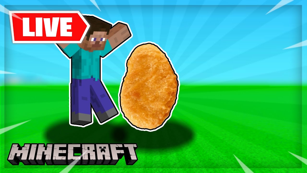 🔴 JOIN CHICKEN NUGGET SMP LIVE RIGHT NOW! (Minecraft Bedrock Edition ...