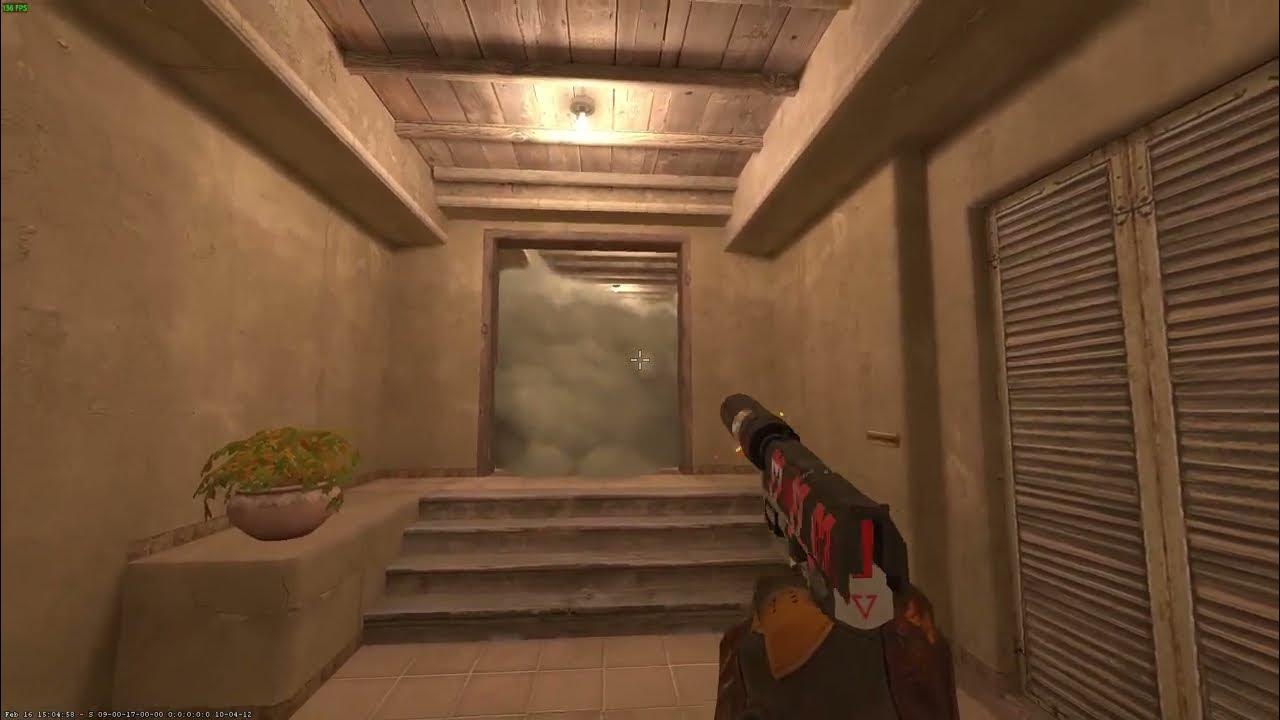 CS2 MIRAGE B APPS SMOKE FROM CT SPAWN - YouTube