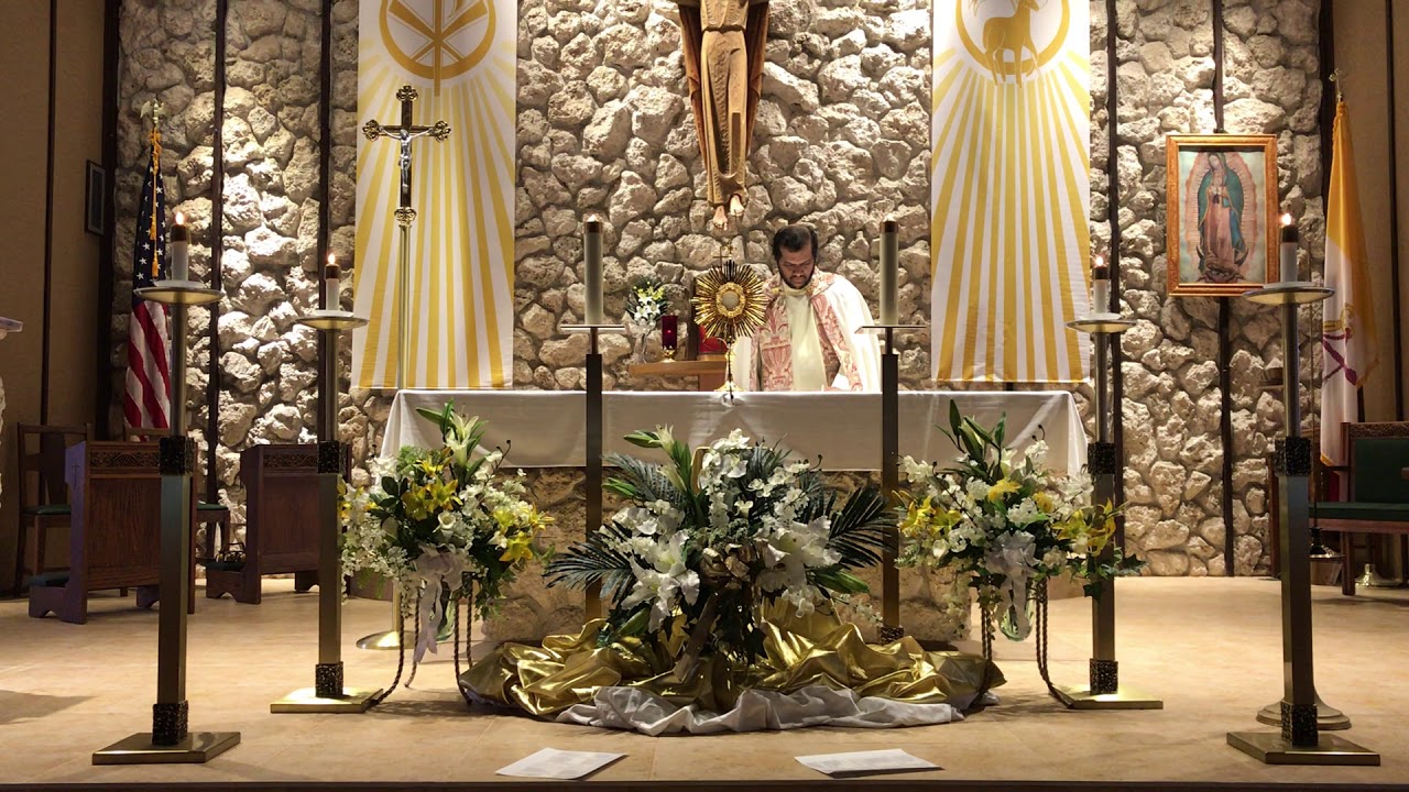 Holy Hour with Adoration of the Blessed Sacrament and Benediction - YouTube