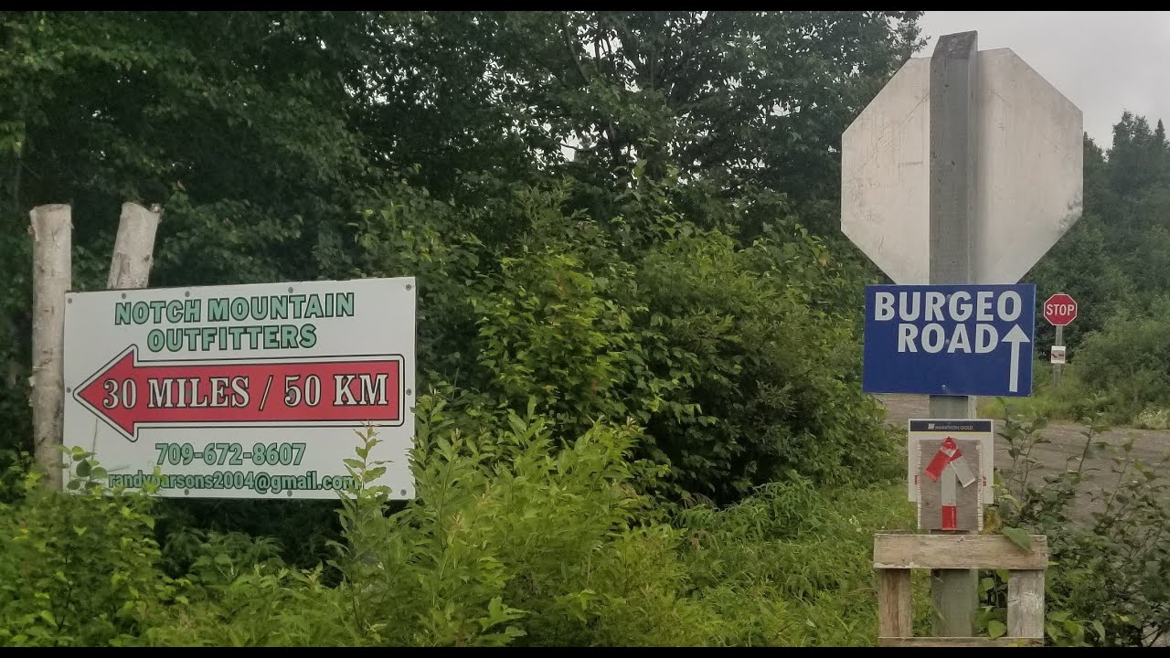 Buchans to Burgeo via Red Indian Lake and Lloyd's River in Central ...
