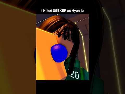 Killing the Seeker as Cho Hyun-ju in Roblox Ink Game #roblox #squidgame #edit #inkgame
