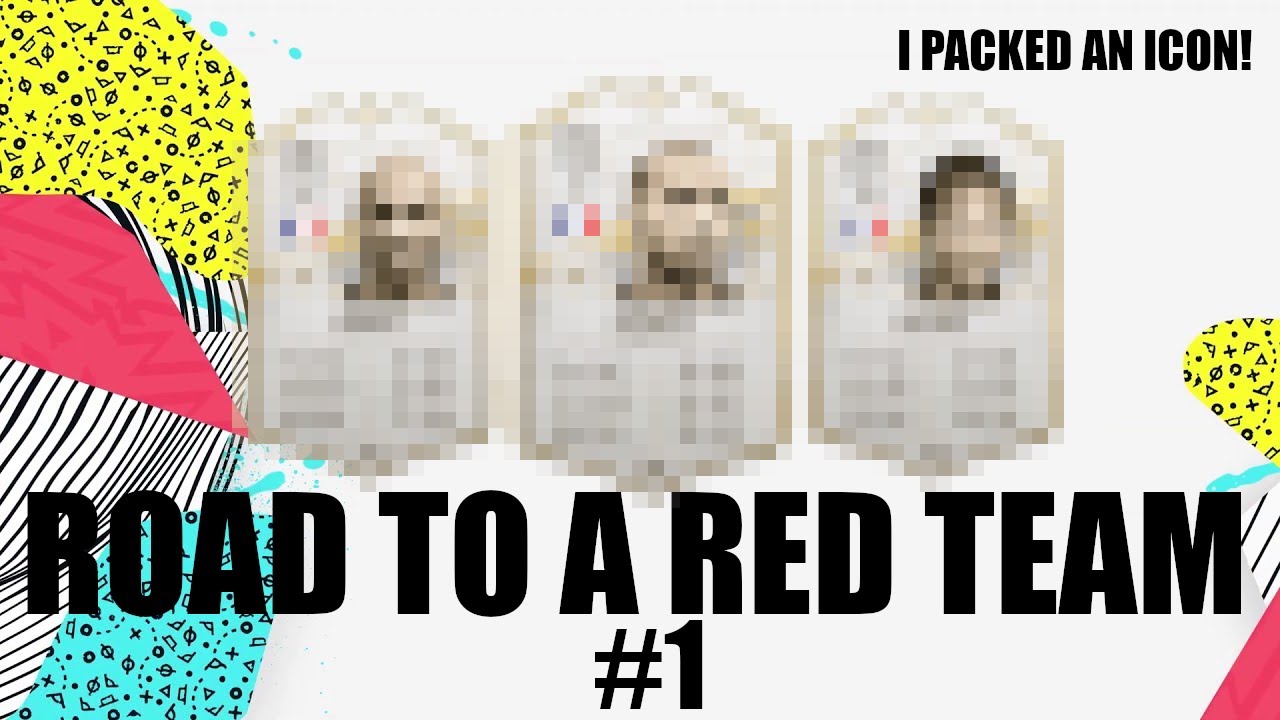 ROAD TO A RED TEAM! ICON PACKED!! (Fifa 21) - YouTube