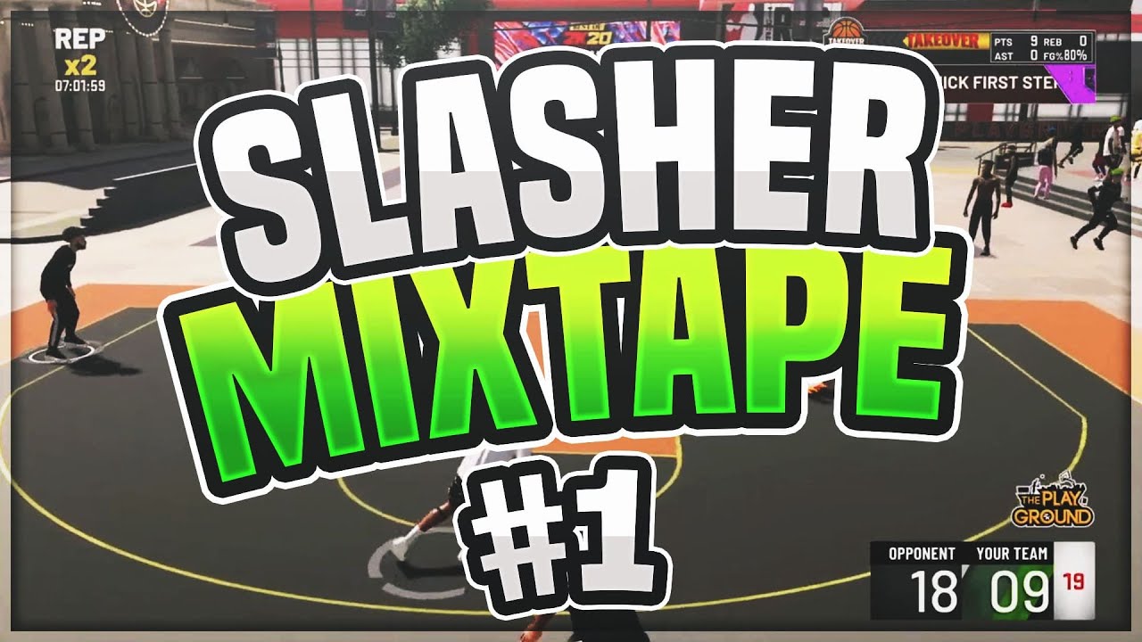 2K20 SLASHER MIXTAPE #1 | BEST POSTERIZING AND CONTACT DUNKS | - YouTube