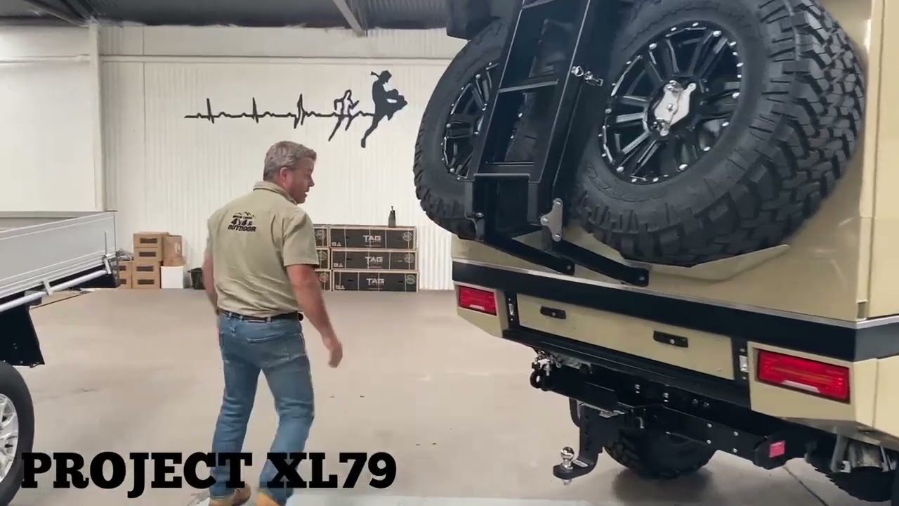 PROJECT XL79 | SANDY TAUPE LANDCRUISER | THROWBACK CUSTOM BUILD - YouTube