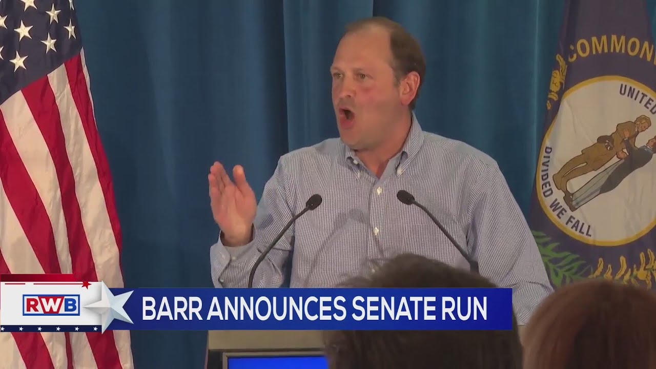Andy Barr launches Senate campaign, new race begins in 6th District ...