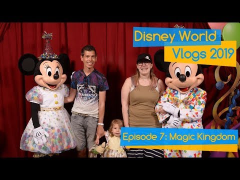 Disney World Florida VLOGS 2019 - Day 7: Magic Kingdom