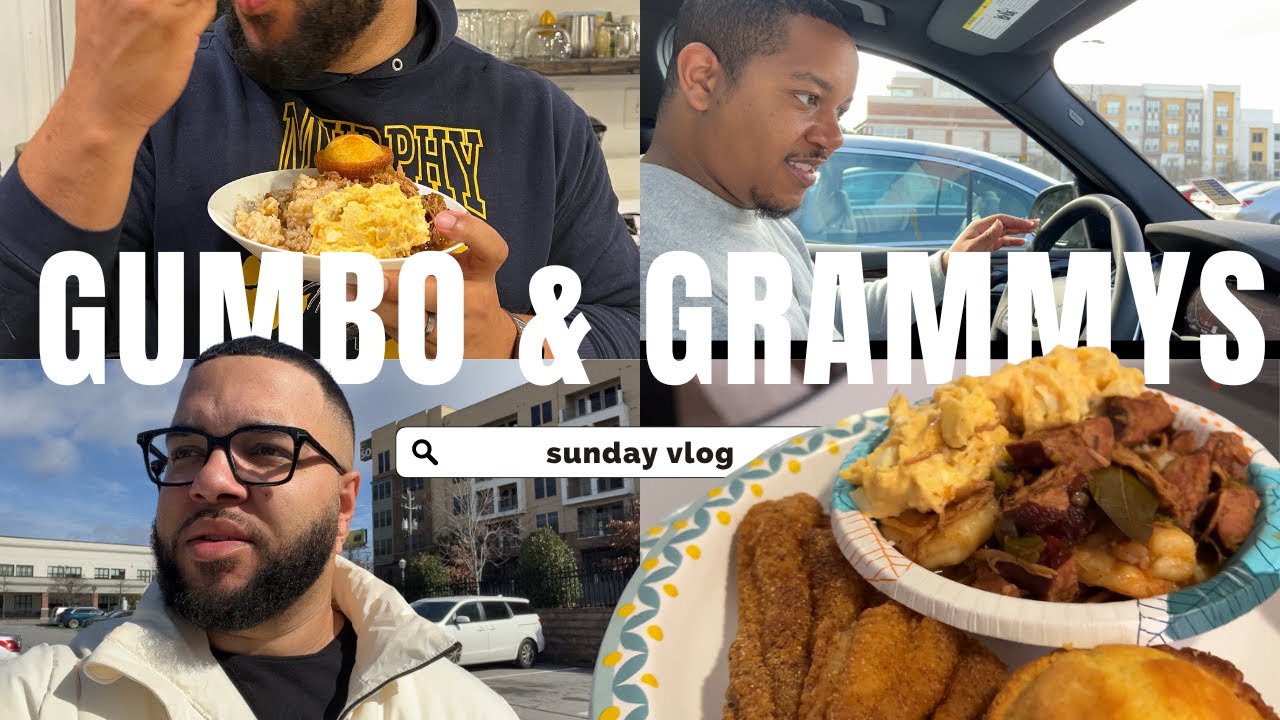 The Perfect Sunday: Gumbo Recipe, New Car, and Grammys - YouTube