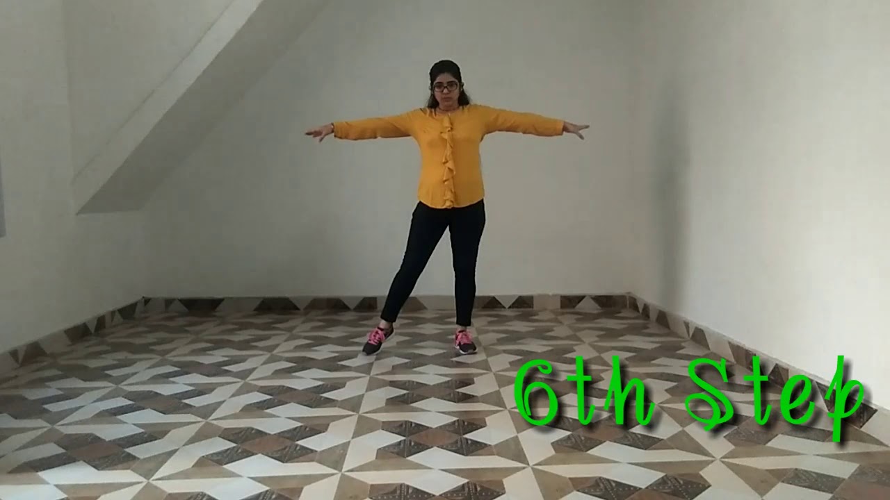 Basic Dance Steps For Everyone# Next 4 simple steps # Practice Everyone ...