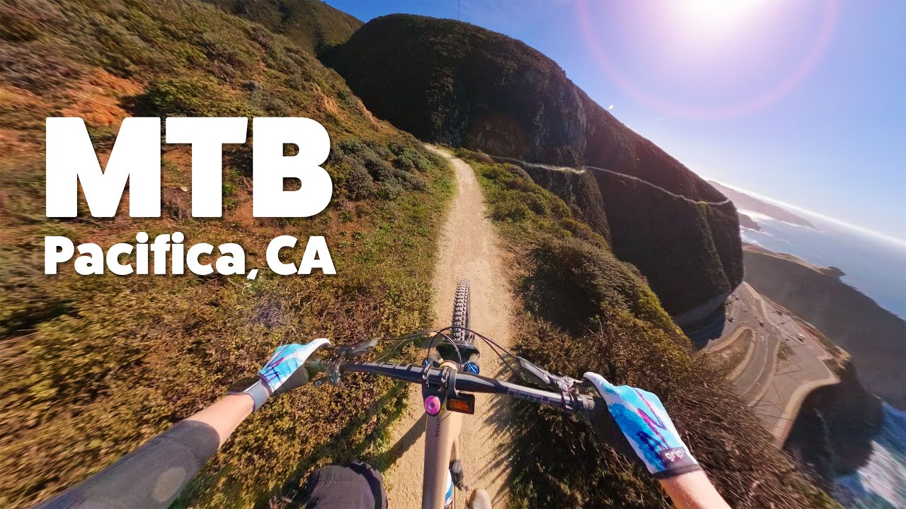 East Coasters First MTB ride in Pacifica, CA - YouTube