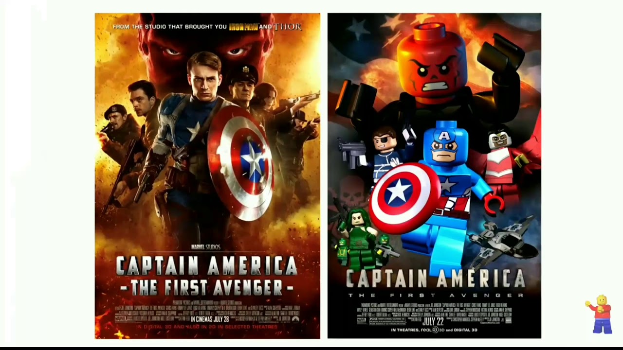 Lego Marvel Movie Posters