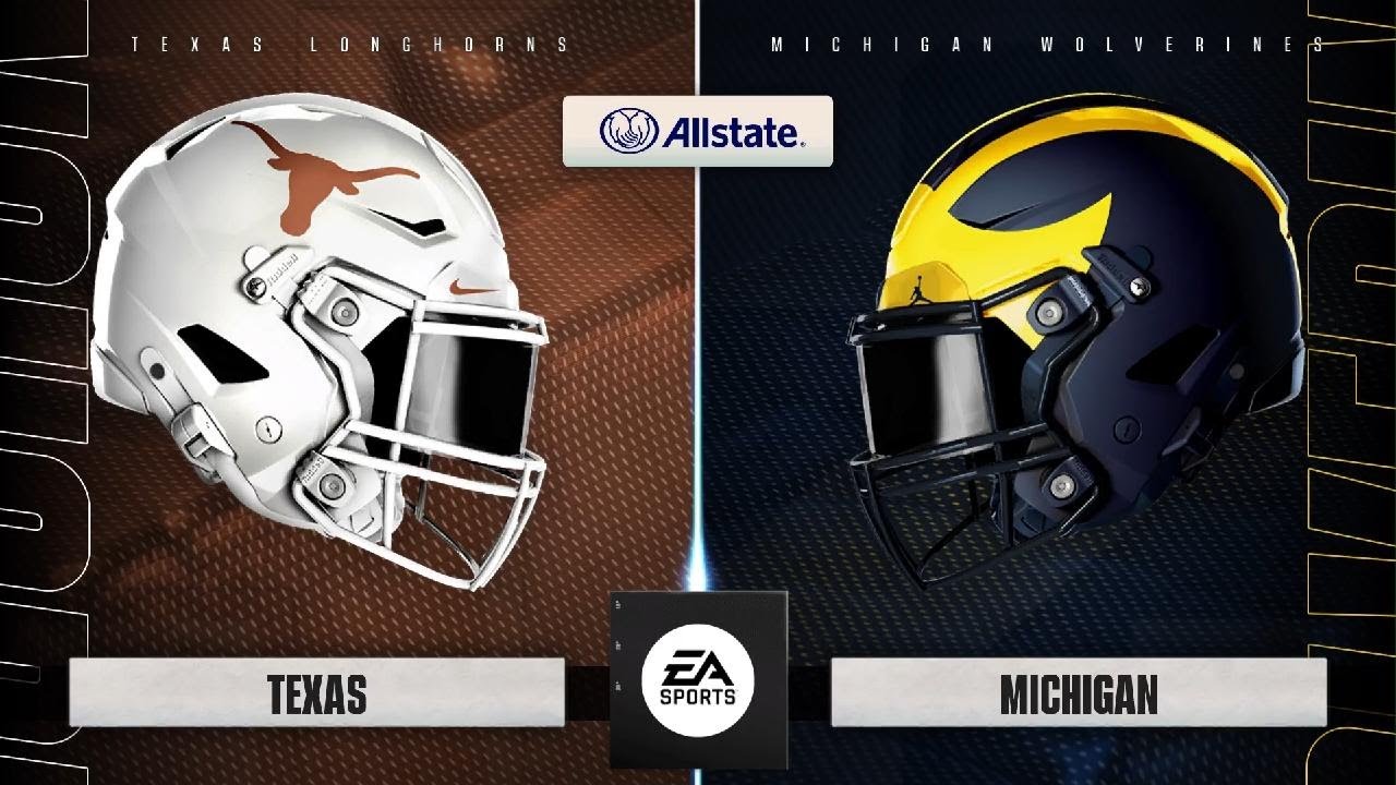 CFB 25 Game of the Week. Texas VS Michigan - YouTube