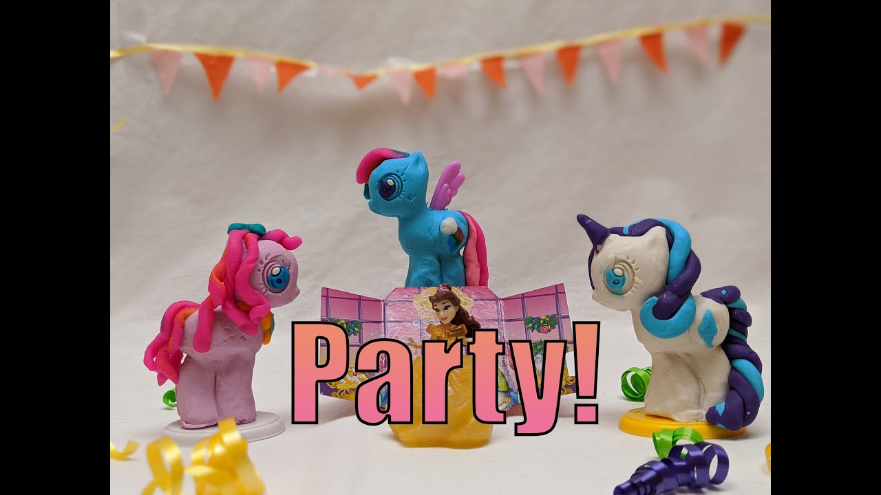 Pinkie Pie Surprise Birthday Party! My Little Ponies open a Disney ...