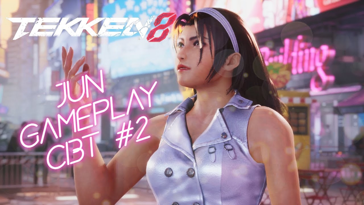 Tekken 8 Jun Kazama Gameplay | T8 CBT - Jun is THE BEST! - YouTube