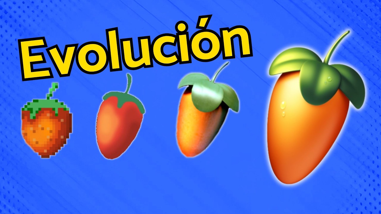 🍑La EVOLUCIÓN de FL STUDIO | Historia y cambios de FL Studio 1 al 21 ...