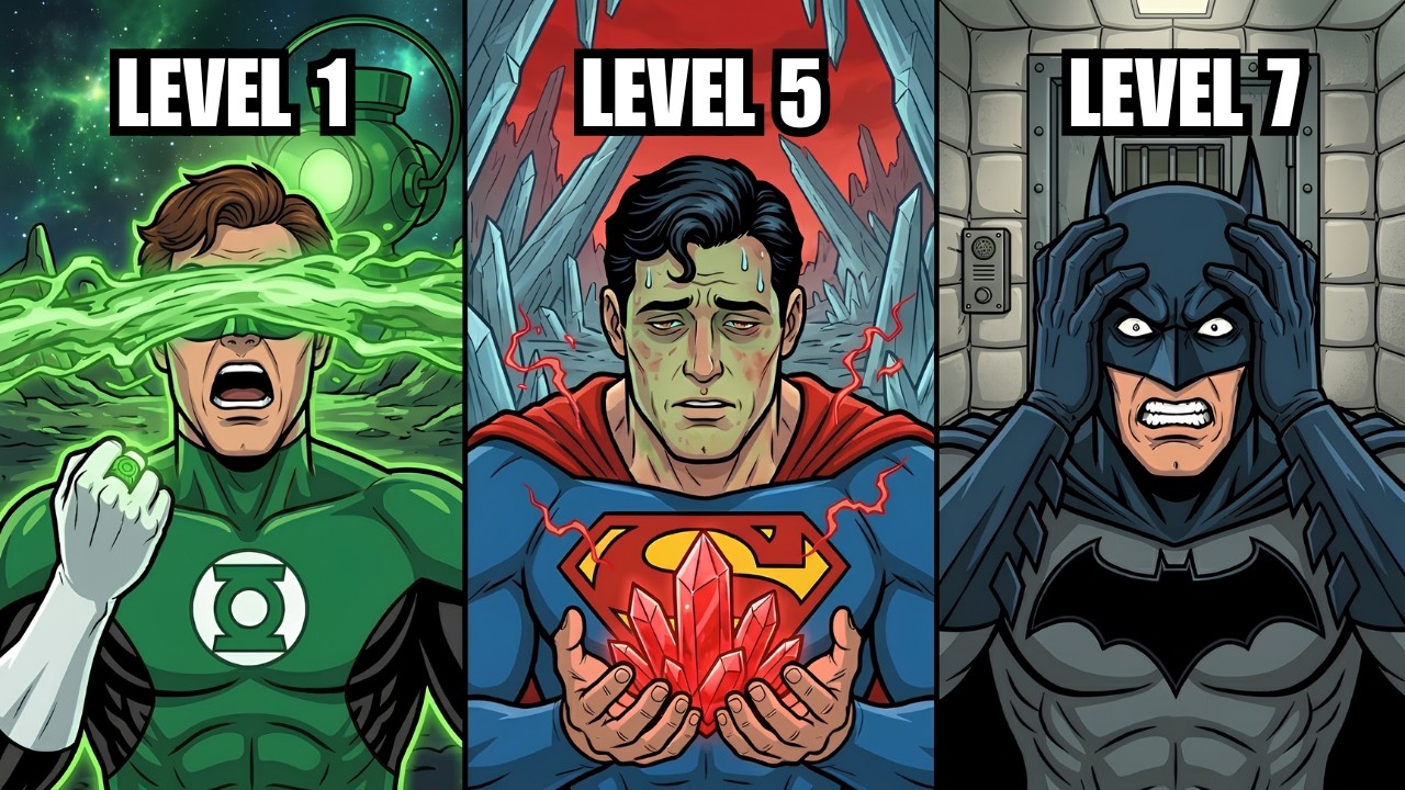 The 7 Levels Of Batman Contingency Plan - YouTube