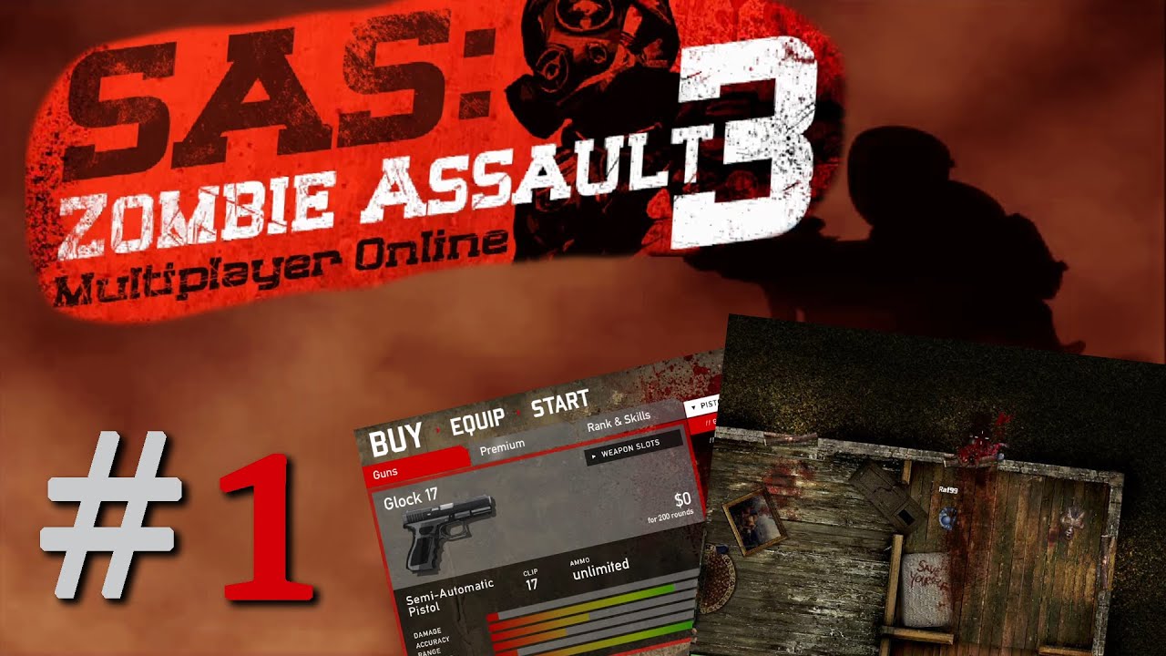 Zagrajmy w SAS: Zombie Assault 3 odc.1 - Szansa na zapis - YouTube