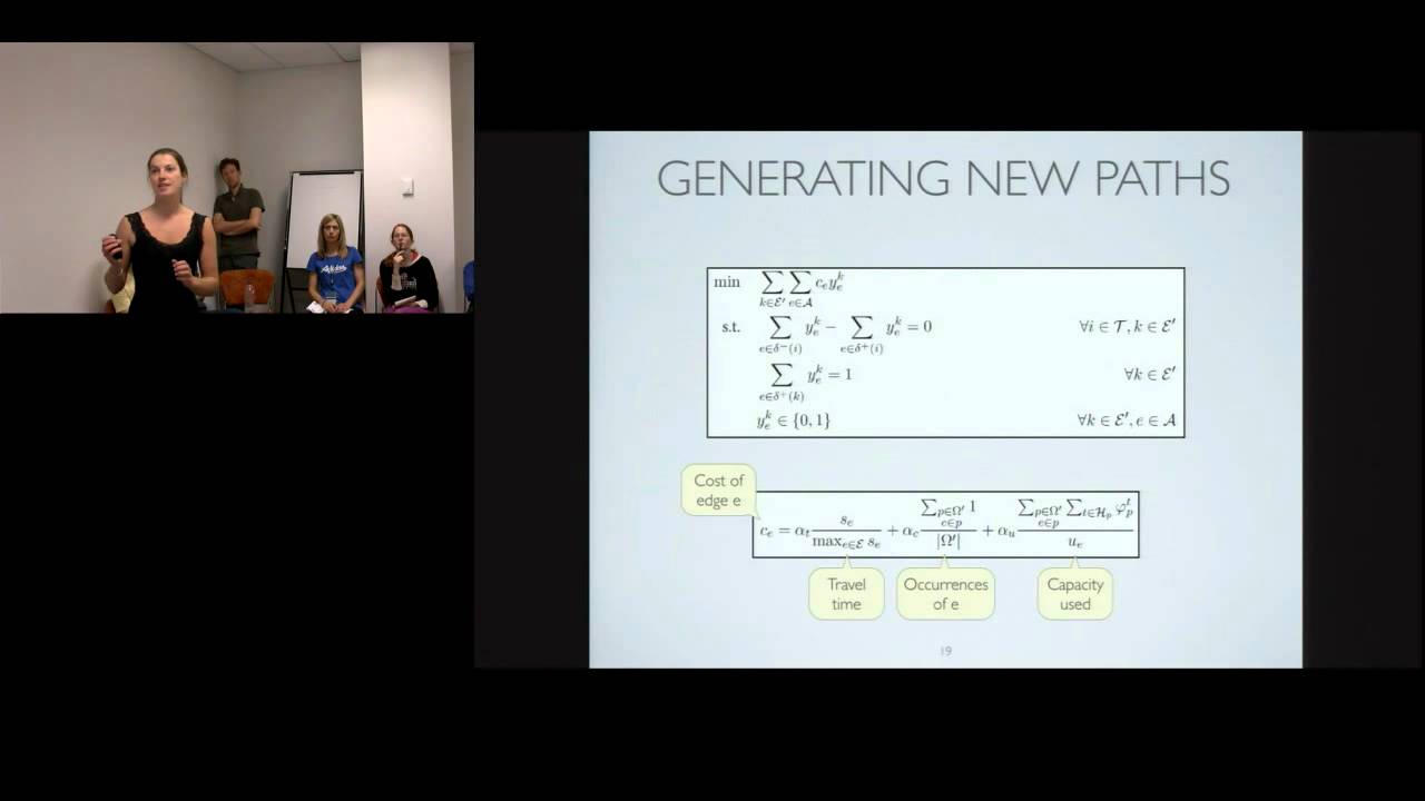 NICTA-ORG Seminar: Caroline Even - Large-scale Evacuation Planning ...