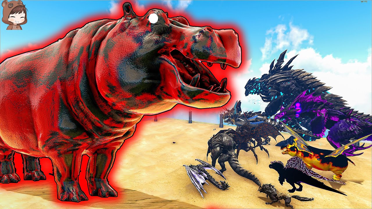 Wicked Admin Hippo VS Mod Dinosaurs | ARK Mod Battle Ep.435 - YouTube