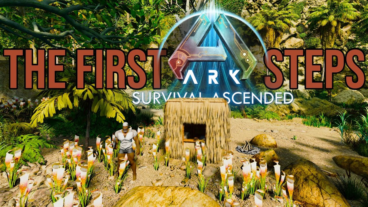 ARK Survival Ascended l Our First Steps - YouTube