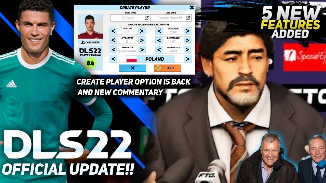 DLS 22 Official Announcement 5 Features Added | DLS 22 - YouTube