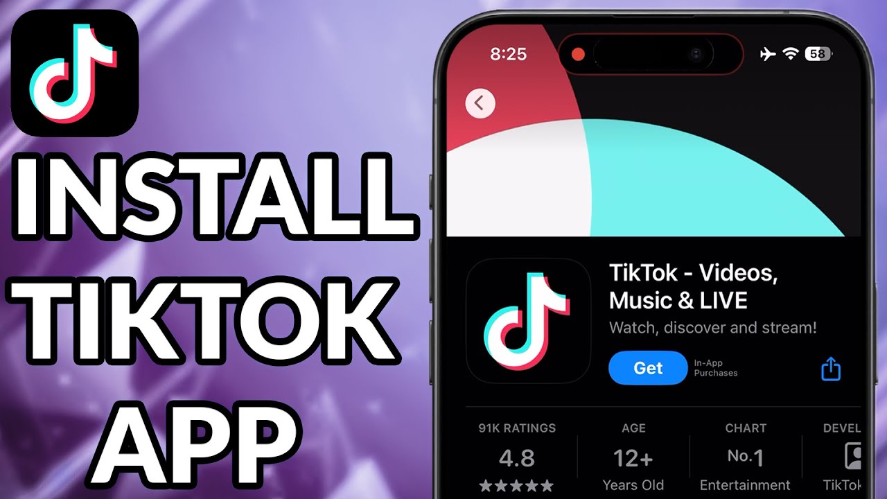 How To Install TikTok App On iPhone - YouTube