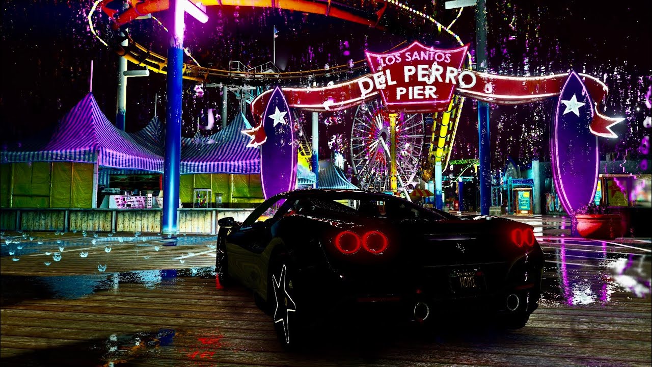 Grand Theft Auto V: Night mod 2022 | Natural Vision Remaster | Ultra ...