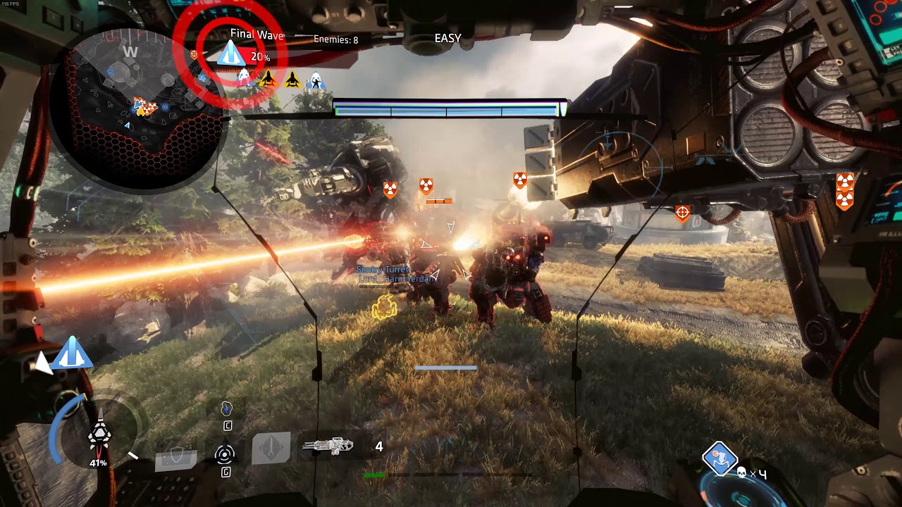 Titanfall 2 | Nuclear ejection in the nick of time - YouTube