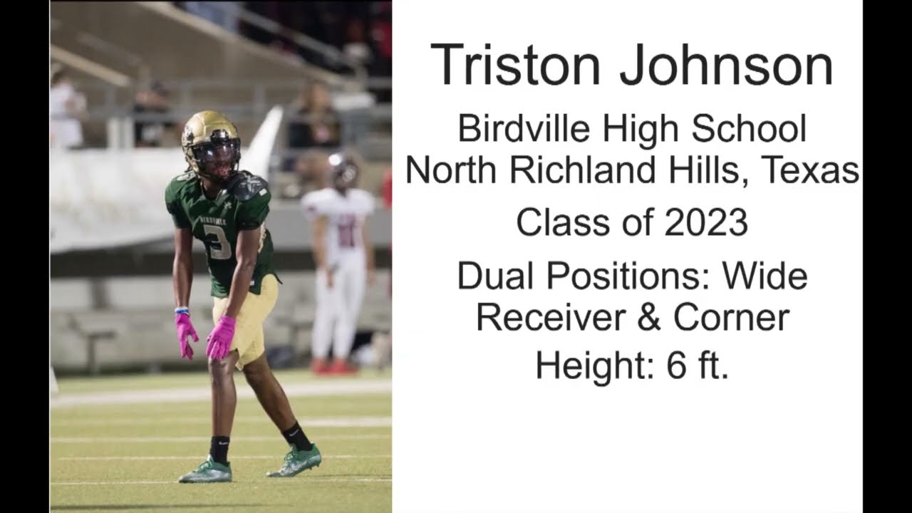 Triston Johnson Highlights and Work Ethic Video - YouTube