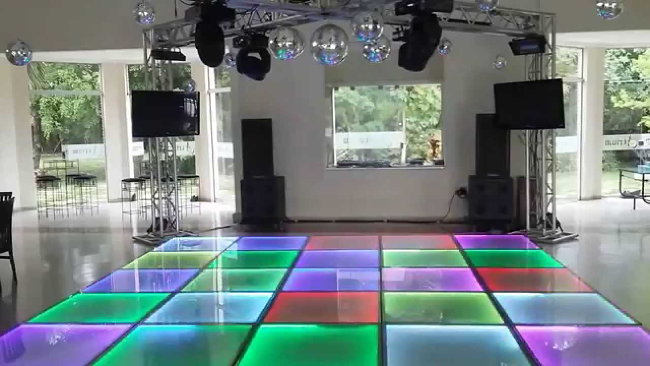 PIsta de LED Audilume Dj Som e Luz - YouTube