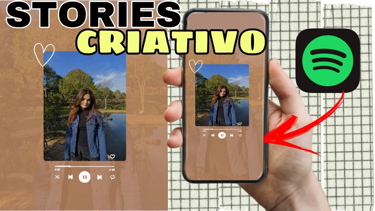 STORIES CRIATIVO: Como fazer spotify com sua foto! (android e ios ...