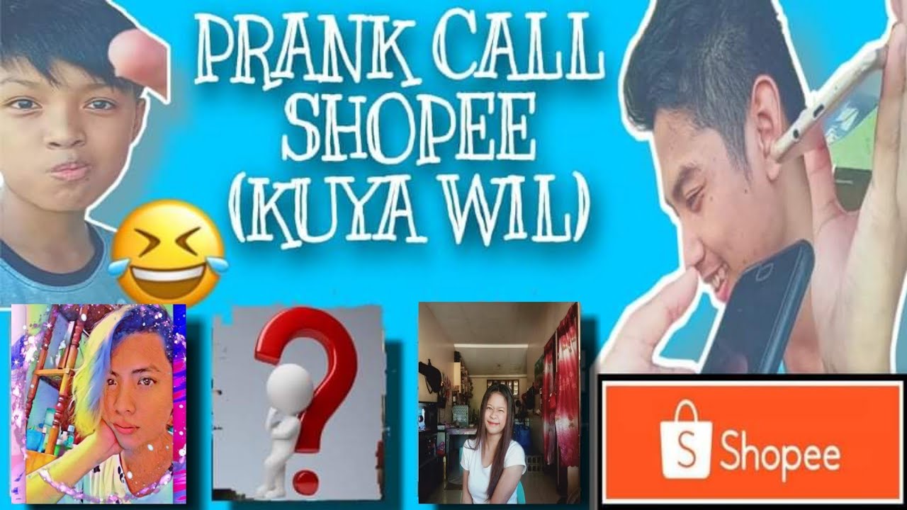 Vlog#1: Prank Call | Shopee | kuya wil | Dunhill Tansengco - YouTube