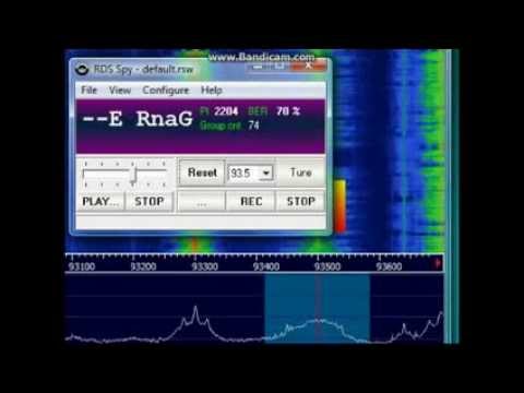 HDSDR RDS Spy tropo2 - YouTube