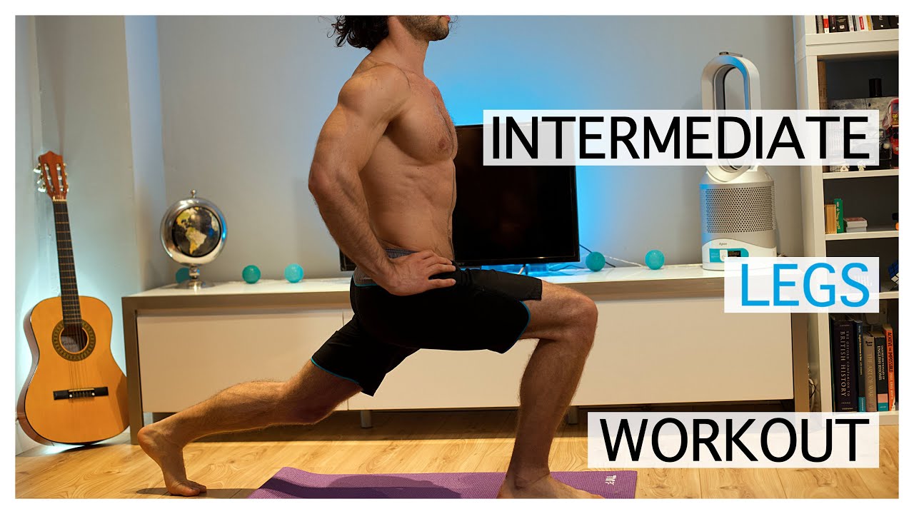 LEGS WORKOUT | LEVEL 2 | INTERMEDIATE | NO EQUIPMENT| WORKOUTS FOR ...