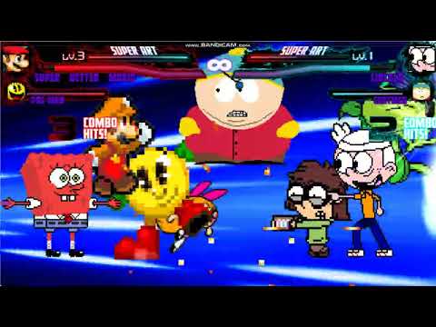 LG618 MUGEN Request: Team Super Mario Vs Team Lincoln Loud (4v4 Simul)