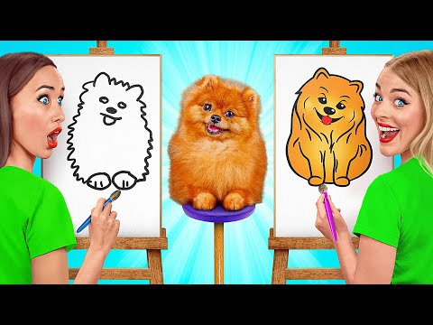Kim Daha İyi Ödül Çizer Meydan Almak | Sanat Mücadelesi Multi DO Challenge