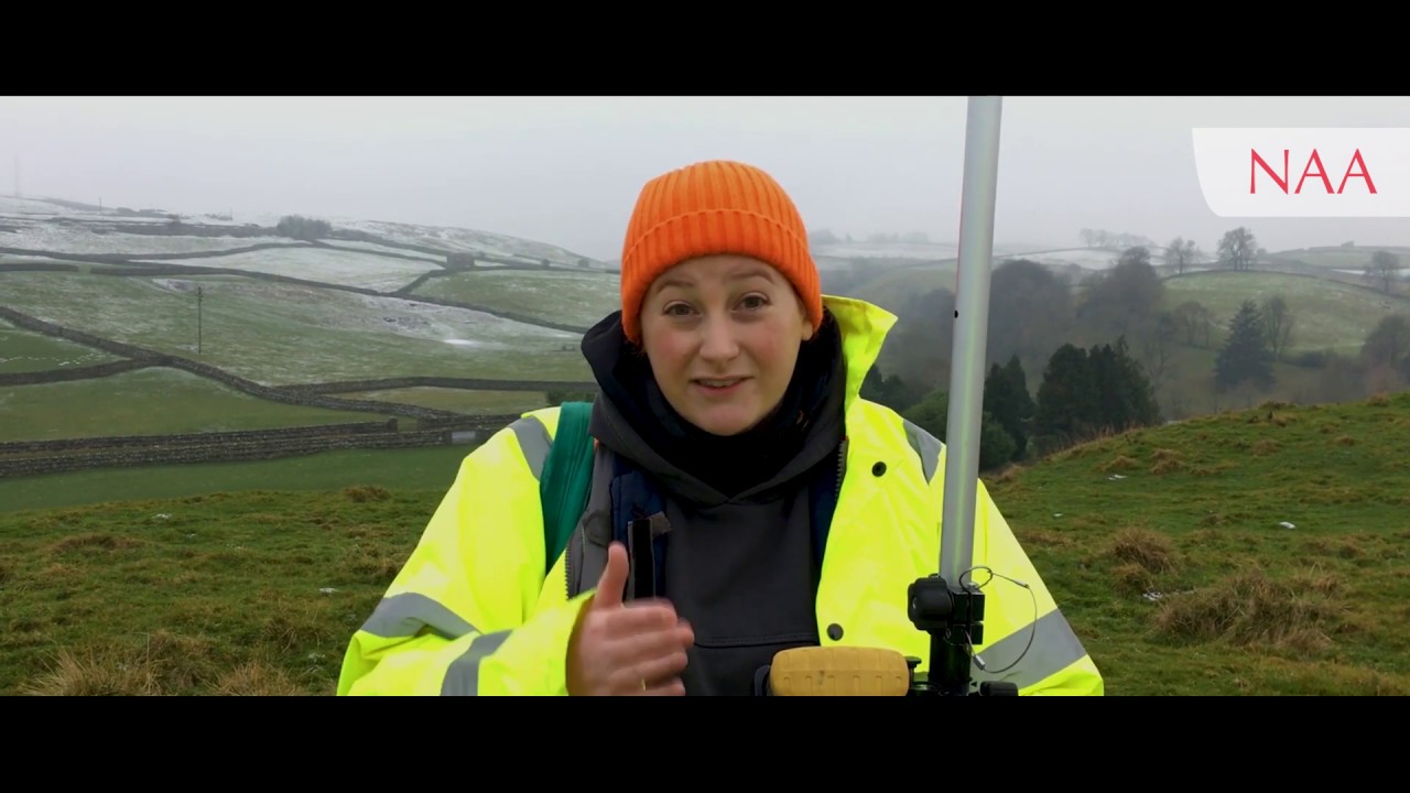 The archaeoprocess of geophysical (gradiometer) survey - YouTube