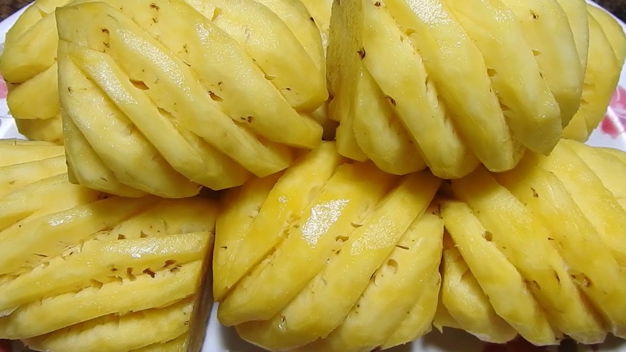 ASMR Pineapple - YouTube