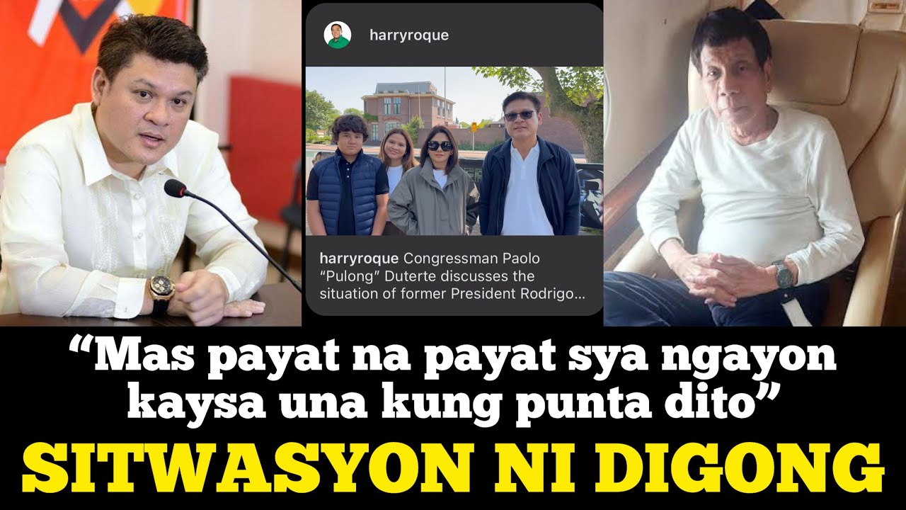 OMG! KALAGAYAN NI TATAY DIGONG DELIKADO NA! SUBRANG PAYAT NA DAW SABI ...